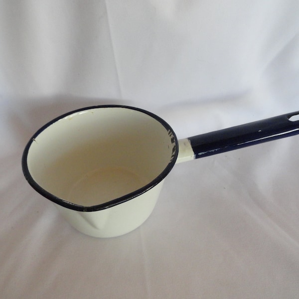 Vintage Enamel Pan - Etsy