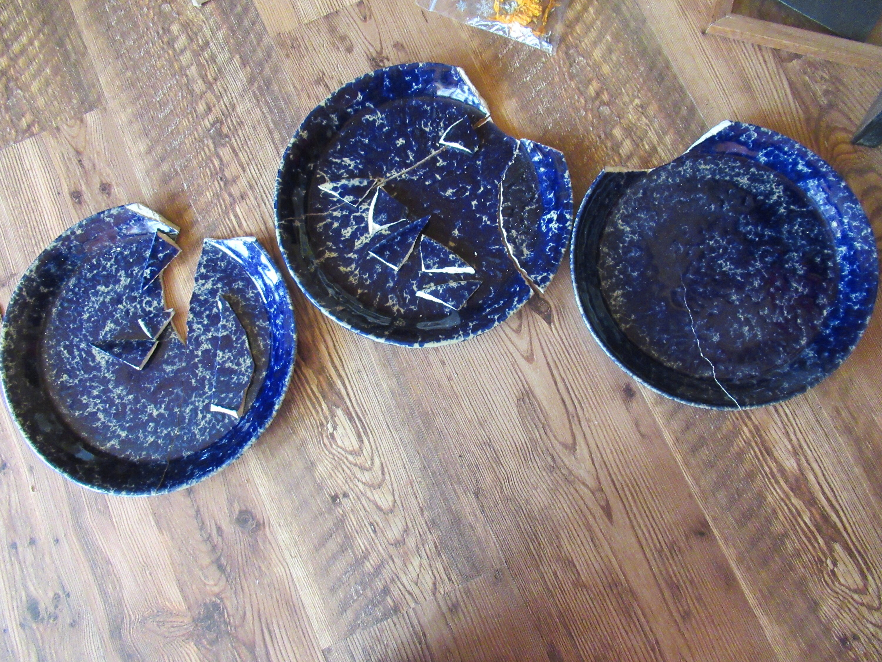 Blue Agate Bennington Pottery - Etsy