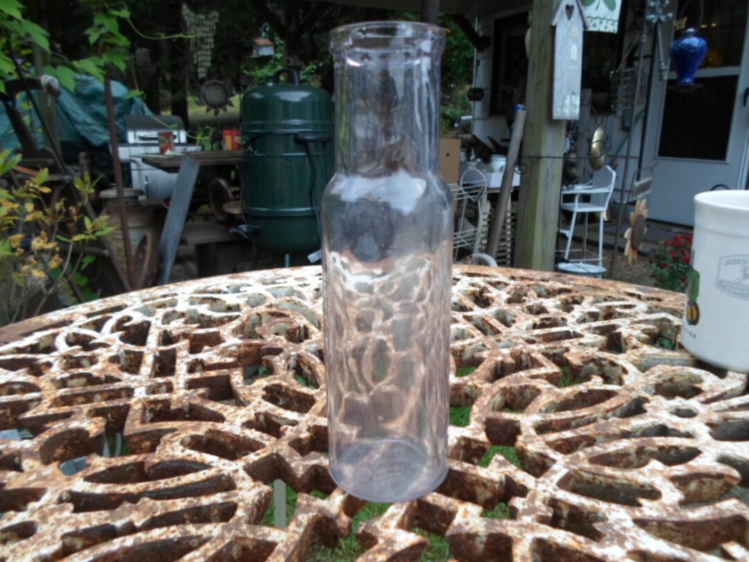 Antique Olive Bottle Narrow Tall Slightly Purple Heavy Seams 1890s to ...