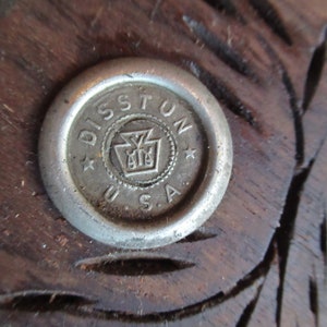 Vintage Disston Wood & Metal Hand Hand Saw USA Made Collectible Hand ...