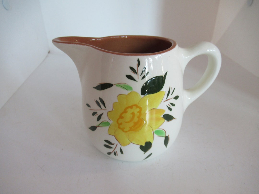 Vintage Stangl Pottery Small Pitcher or Creamer Country Garden Pattern ...