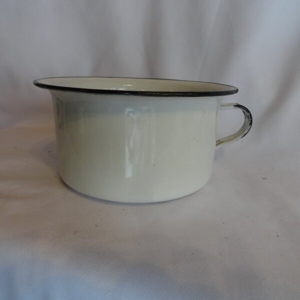Small Enamel Pot - Etsy
