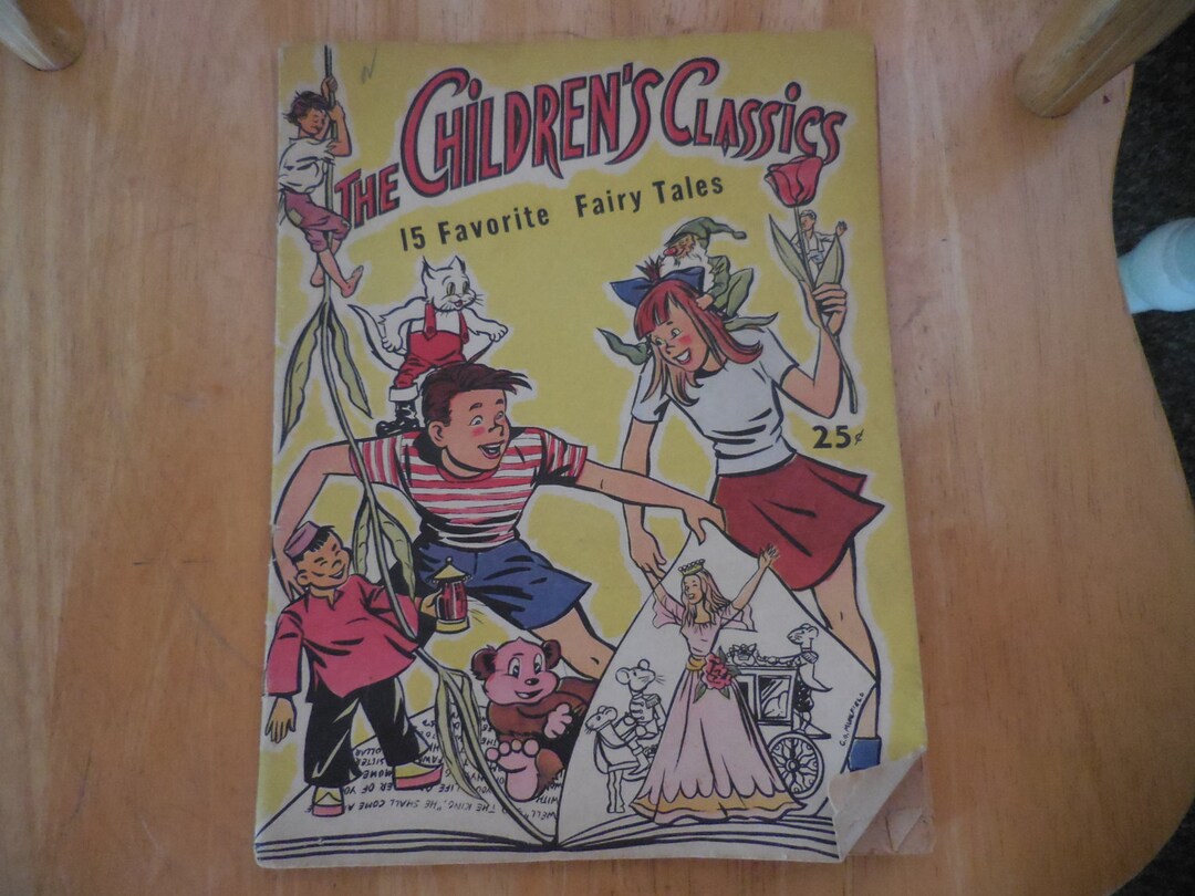 Vintage Children's Classics Bedtime Stories Booklet Paperback 1940s ...