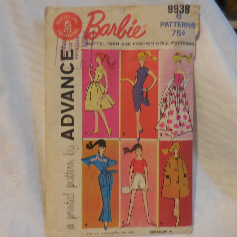 Barbie Doll Patterns - Etsy