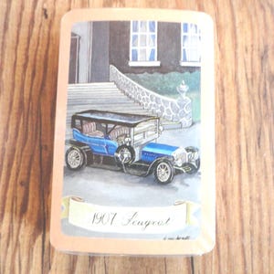 Vintage Peugeot Car Playing Cards, 1907, NOS, 1960s-80s - Etsy