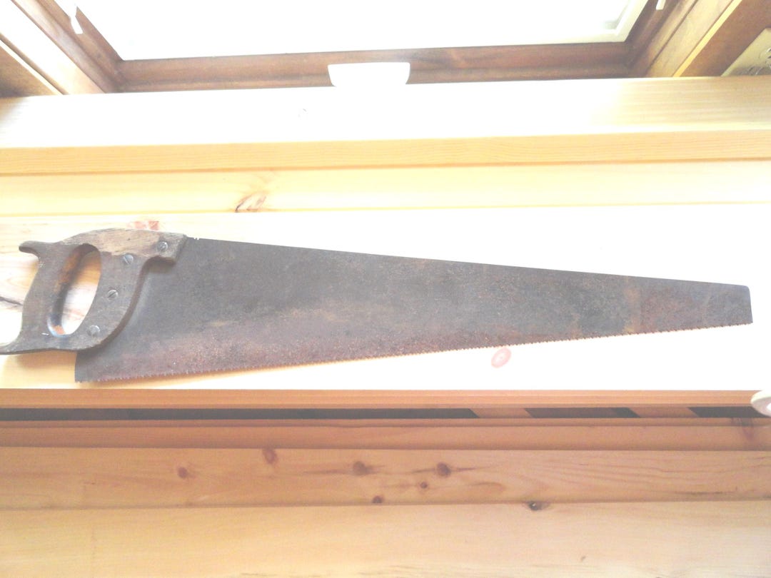 Antique Disston & Sons Hand Saw PHILA Hand Tool Wood/metal 1890s to ...