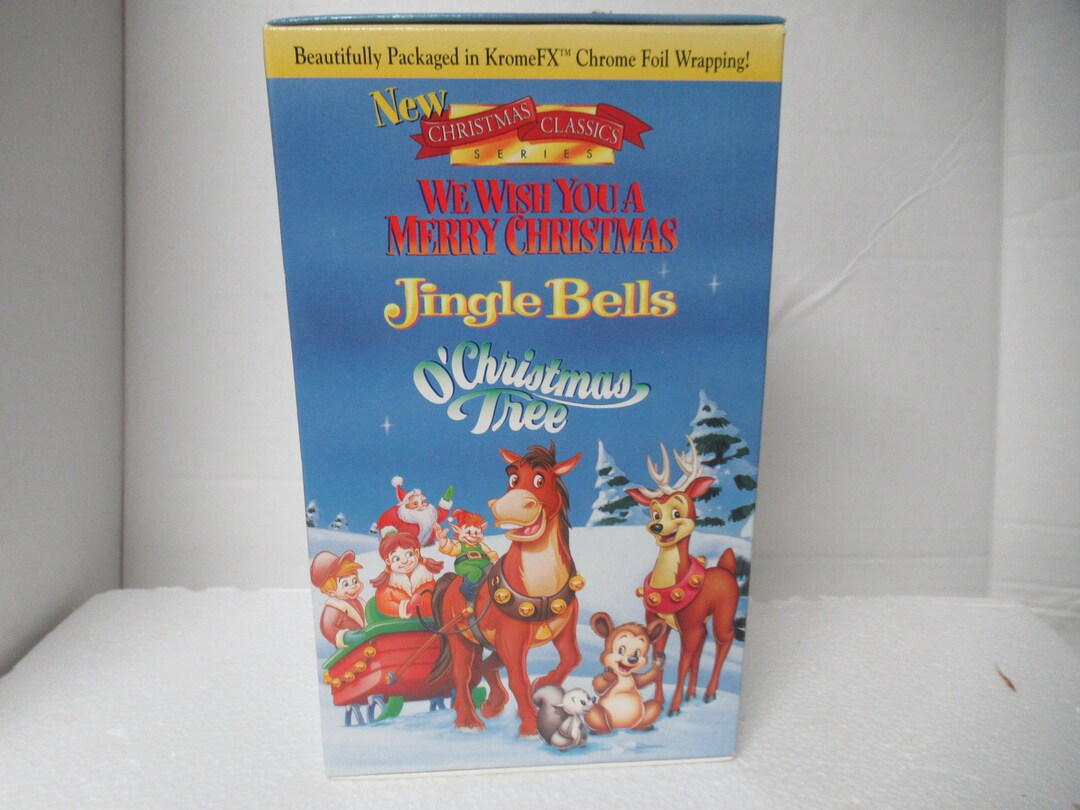 Vintage Avon Set of 3 VHS Video Tapes "o' Christmas Tree"/"we Wish You ...