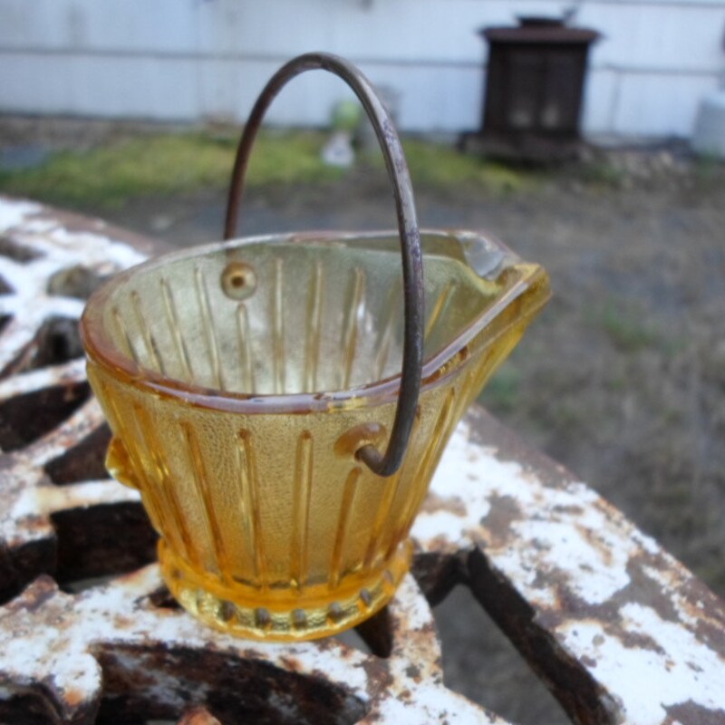 Glass Coal Bucket - Etsy