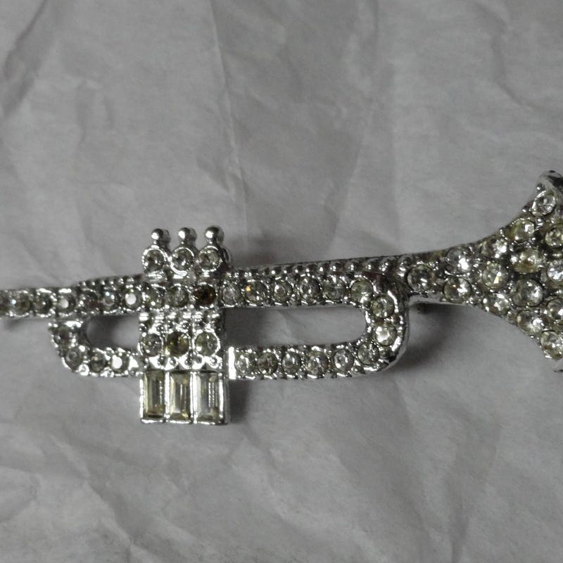 Trumpet Pin - Etsy