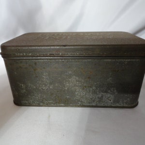 Vintage Dromedary Dixie Mix Tin Fruit Cake Canco Tin Rusty Metal ...