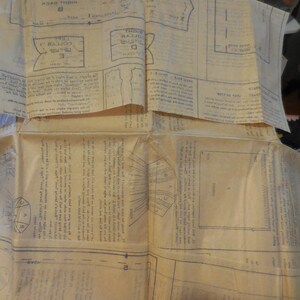 Vintage Barbie Doll Pattern Mattel Inc. Toymakers 9938 6 Patterns Group ...