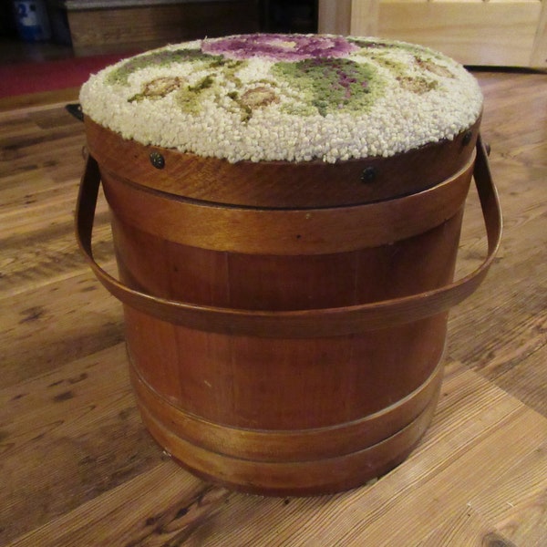 Vintage Hassock - Etsy