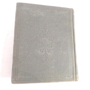 Antique 1800s Religious Book, the Sabbath Hymn-book, 1858, Mason ...