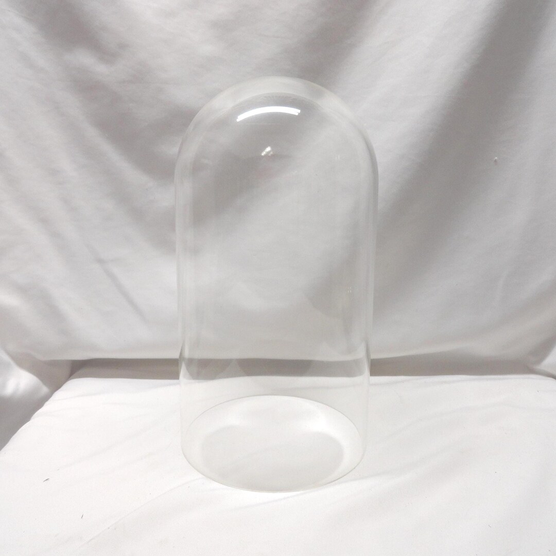 Vintage Clear Plastic Cloche Display Dome Collectible Item Home Decor ...