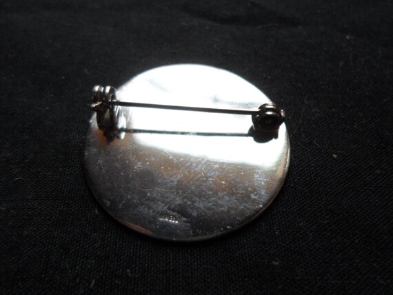 Vintage Women's Sterling Silver Pin Engravable Etched… - Gem