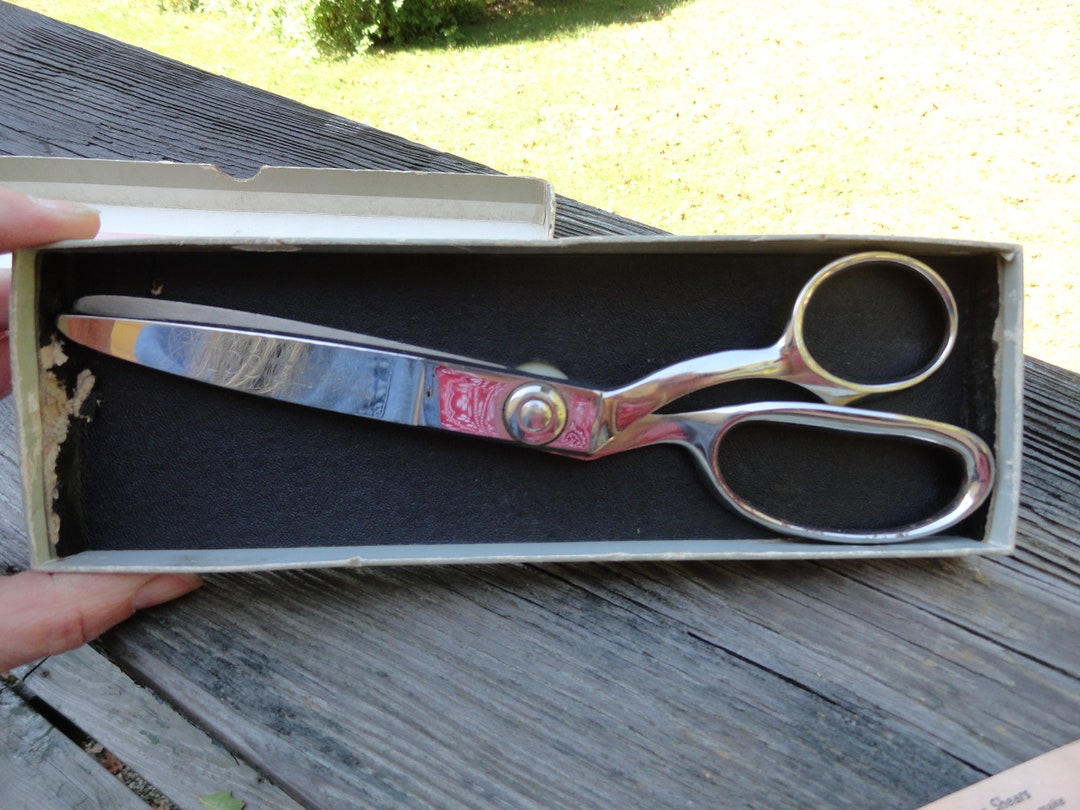 Vintage 1940s 1950s Wiss Model C Stainless Steel Pinking Shears ...
