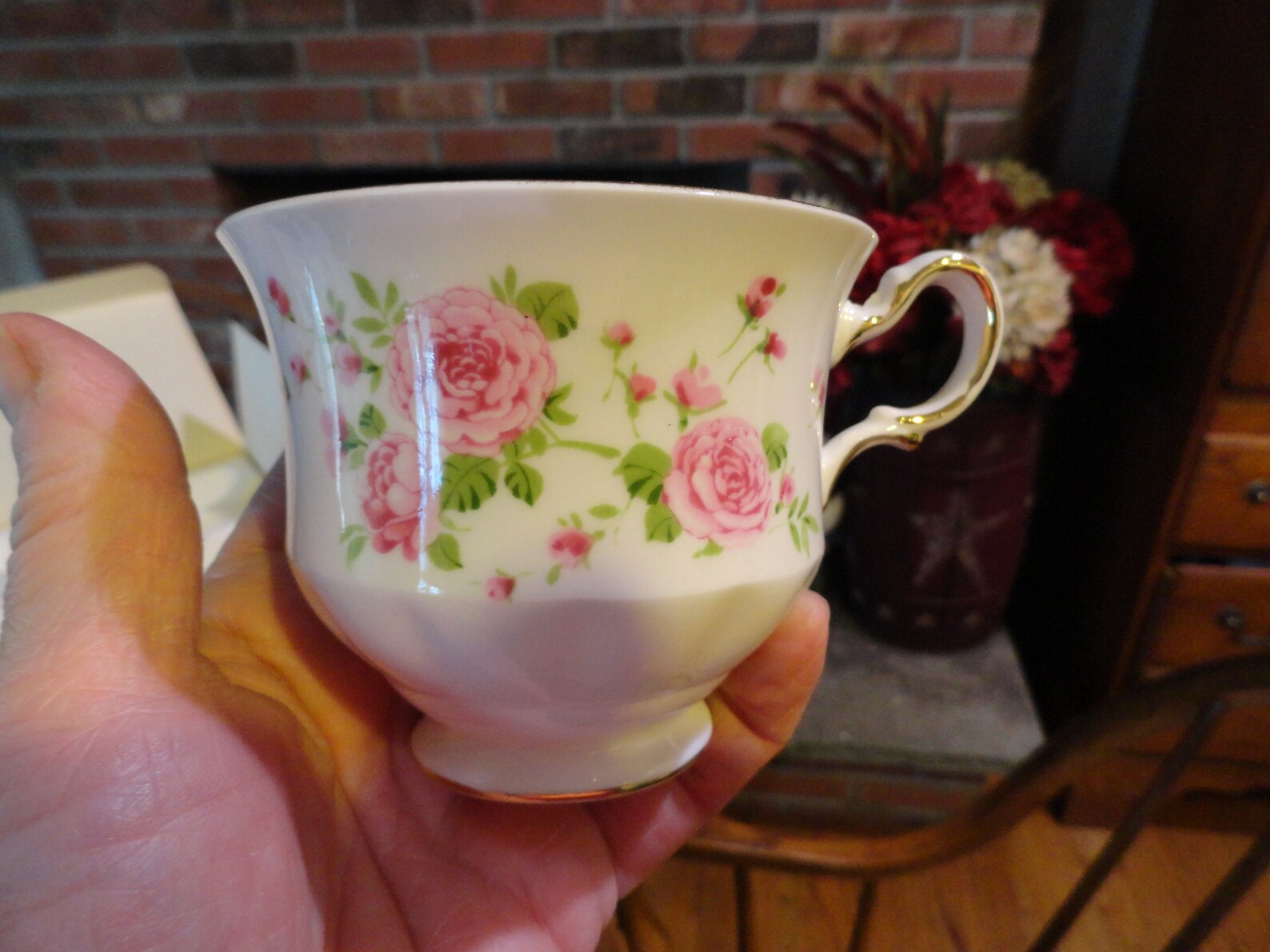 Vintage 1970s Avon Tea Cup & Saucer Set Blue Blossoms NIB or | Etsy