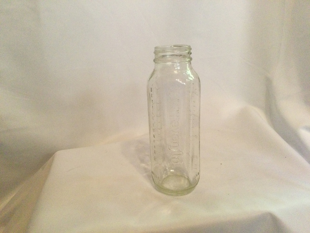 Vintage Evenflo Made by Kerr Baby Bottle Clear Glass 1990s Nursery/baby ...