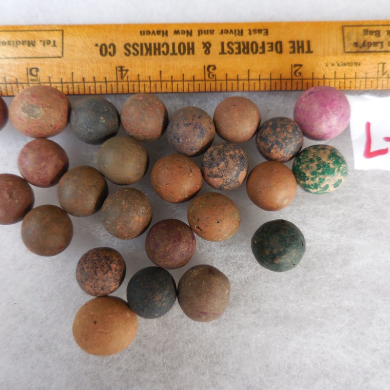 Antique Marbles - Etsy