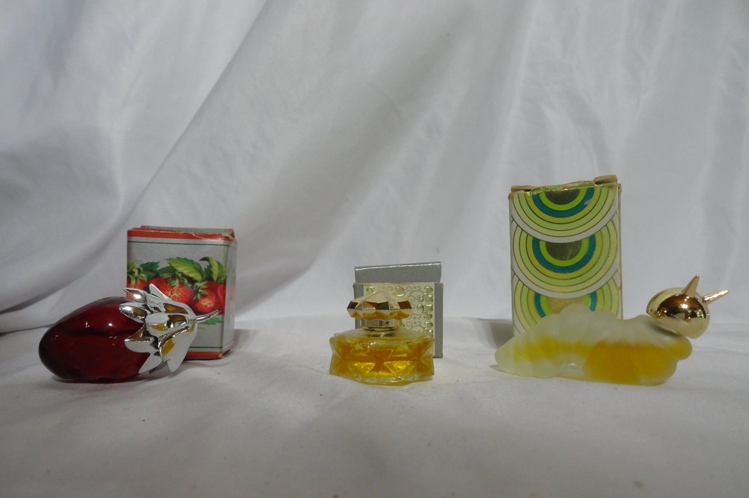 Vintage Avon Miniature Perfume Decanter Choice Charisma 1960s 1970s ...