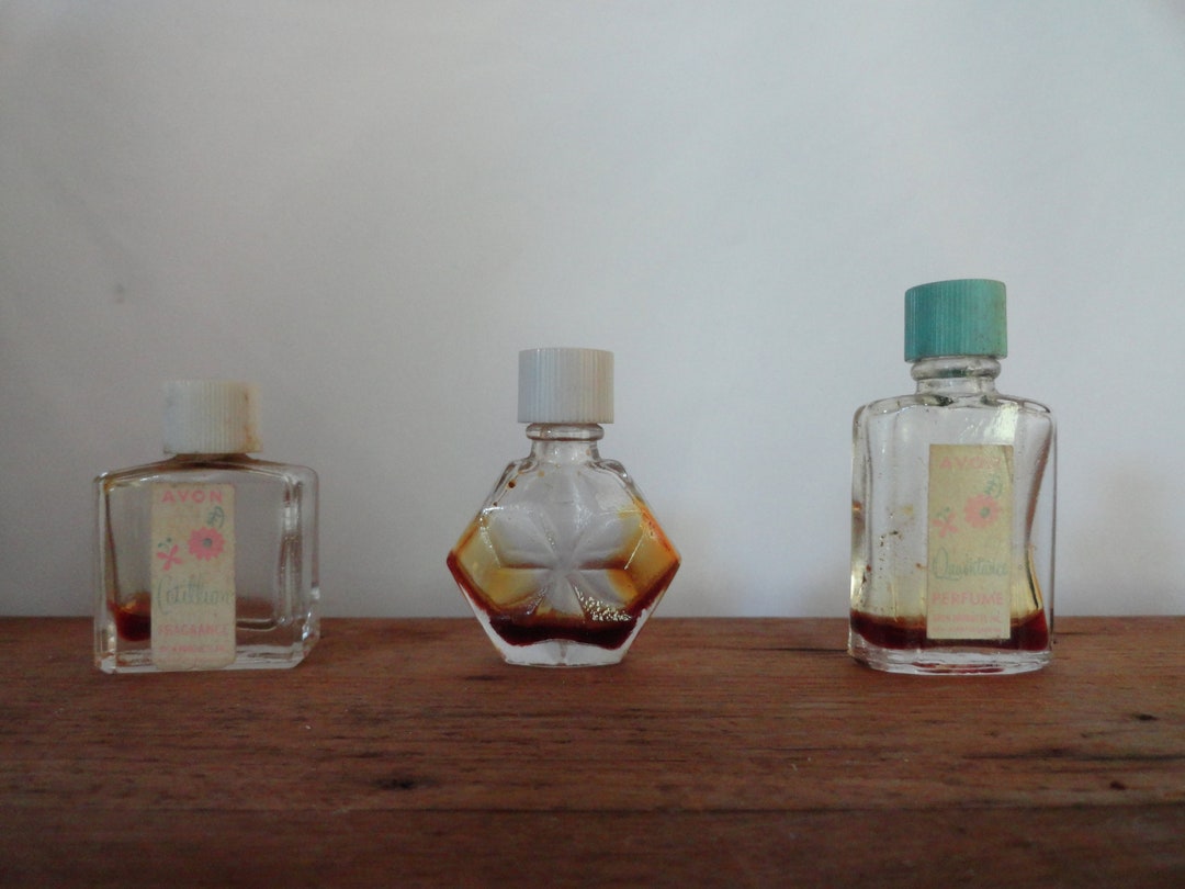 Vintage 1940s 1950s 1 Avon Miniature Glass Perfume Bottle - Etsy