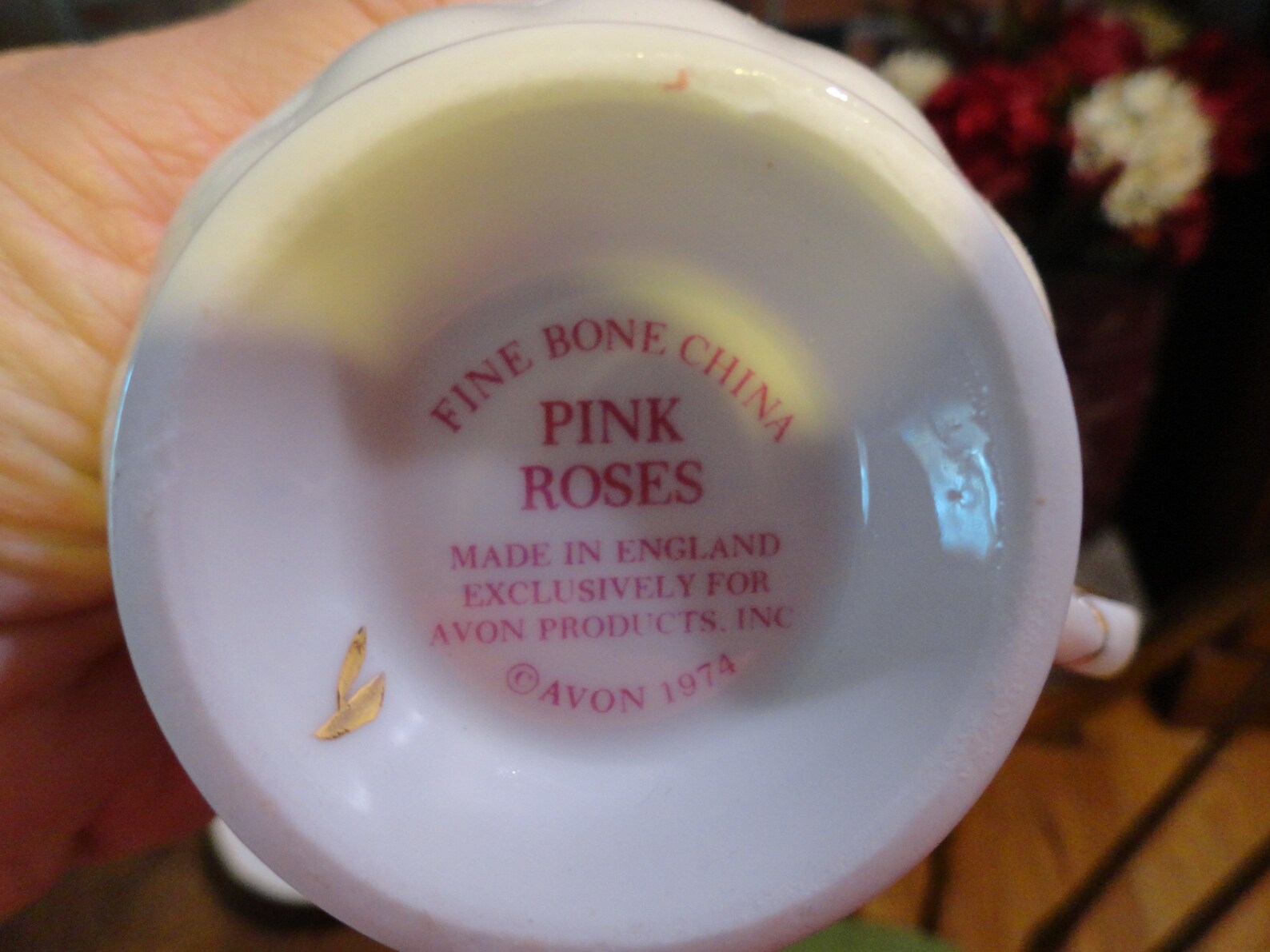 Vintage 1970s Avon Tea Cup & Saucer Set Blue Blossoms NIB or | Etsy