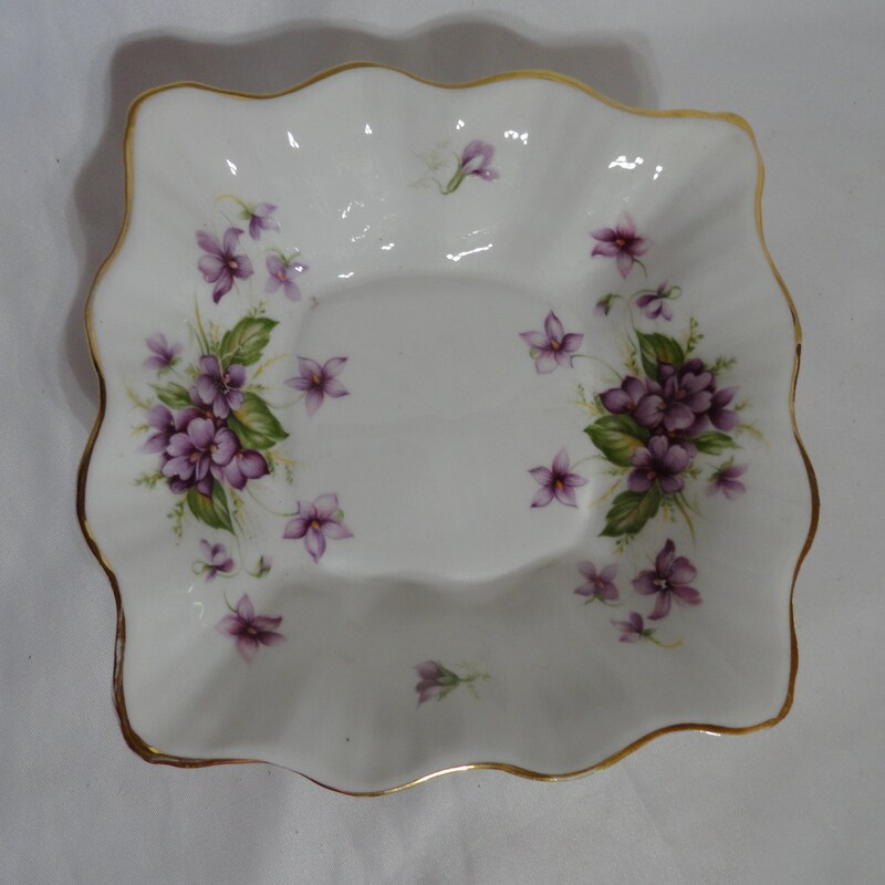 Vintage Violet Dish - Etsy