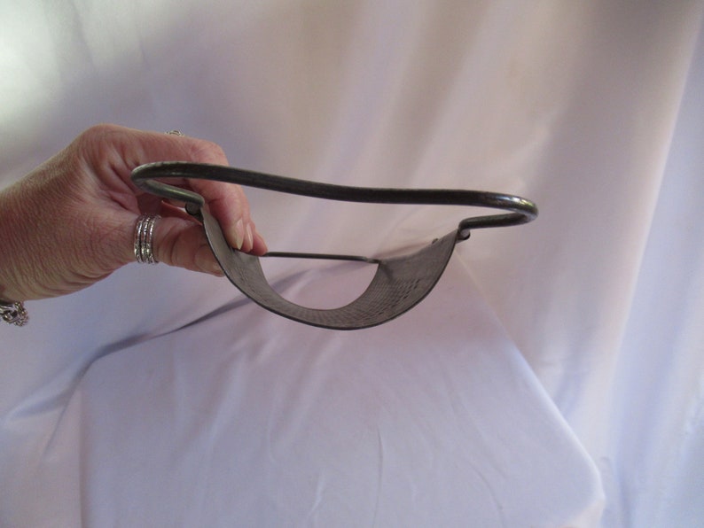 Antique 1800s/1900s Gilmore Gray Metal Half Round Food Grater - Etsy