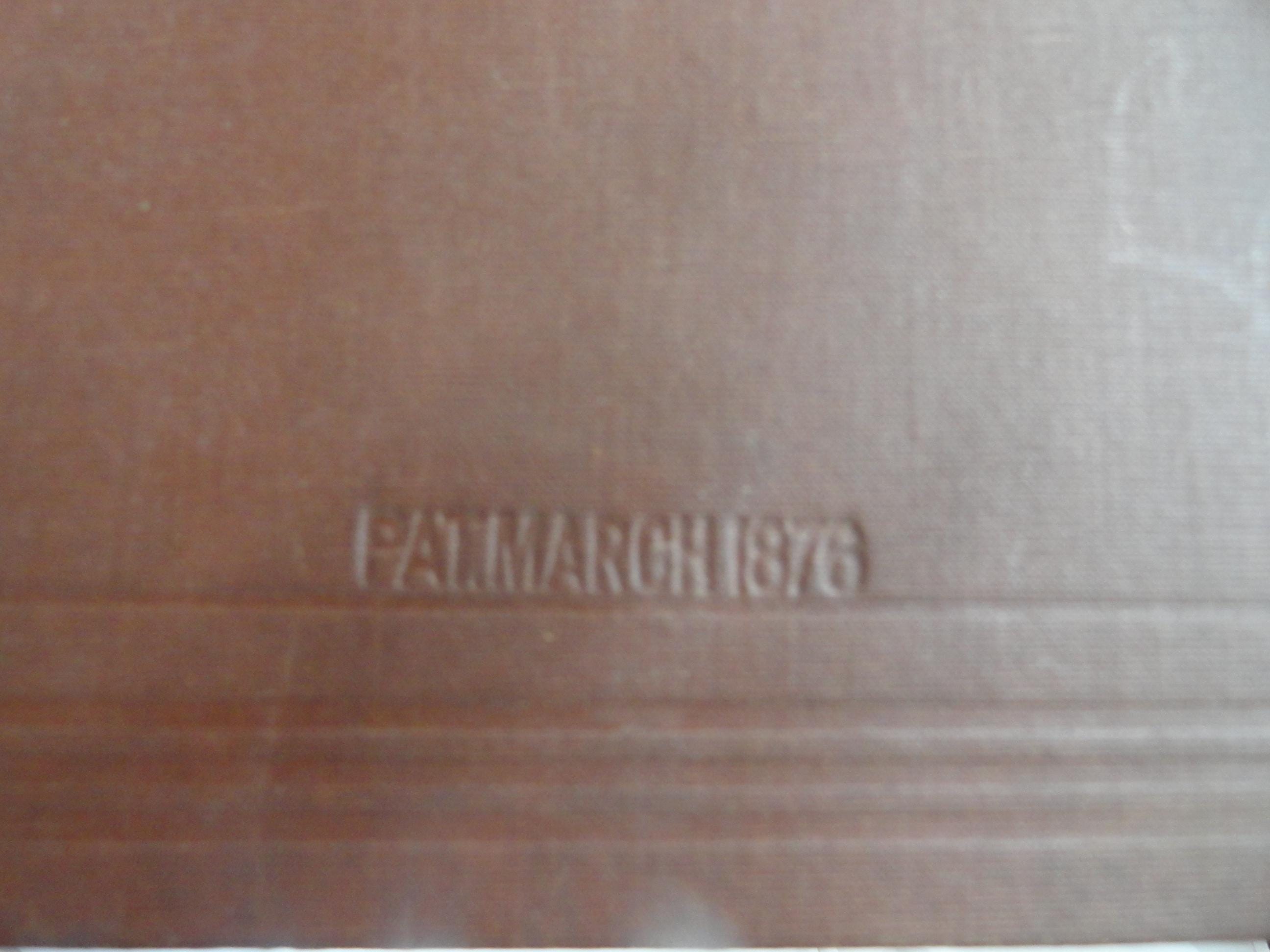 Antique Scrapbook With Gold Lettering, Scrap Book, 1800s-1900s, Full ...