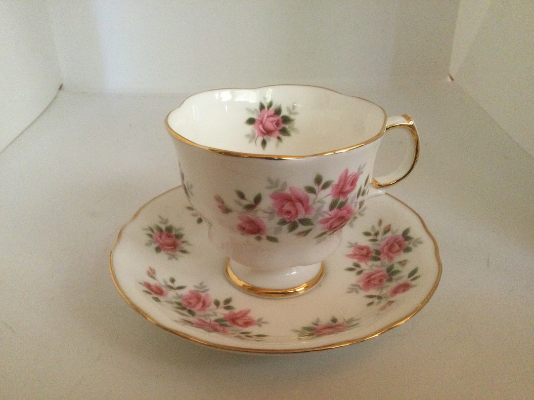 Vintage Arklow Irish Bone China Teacup & Saucer or Luncheon Plate ...