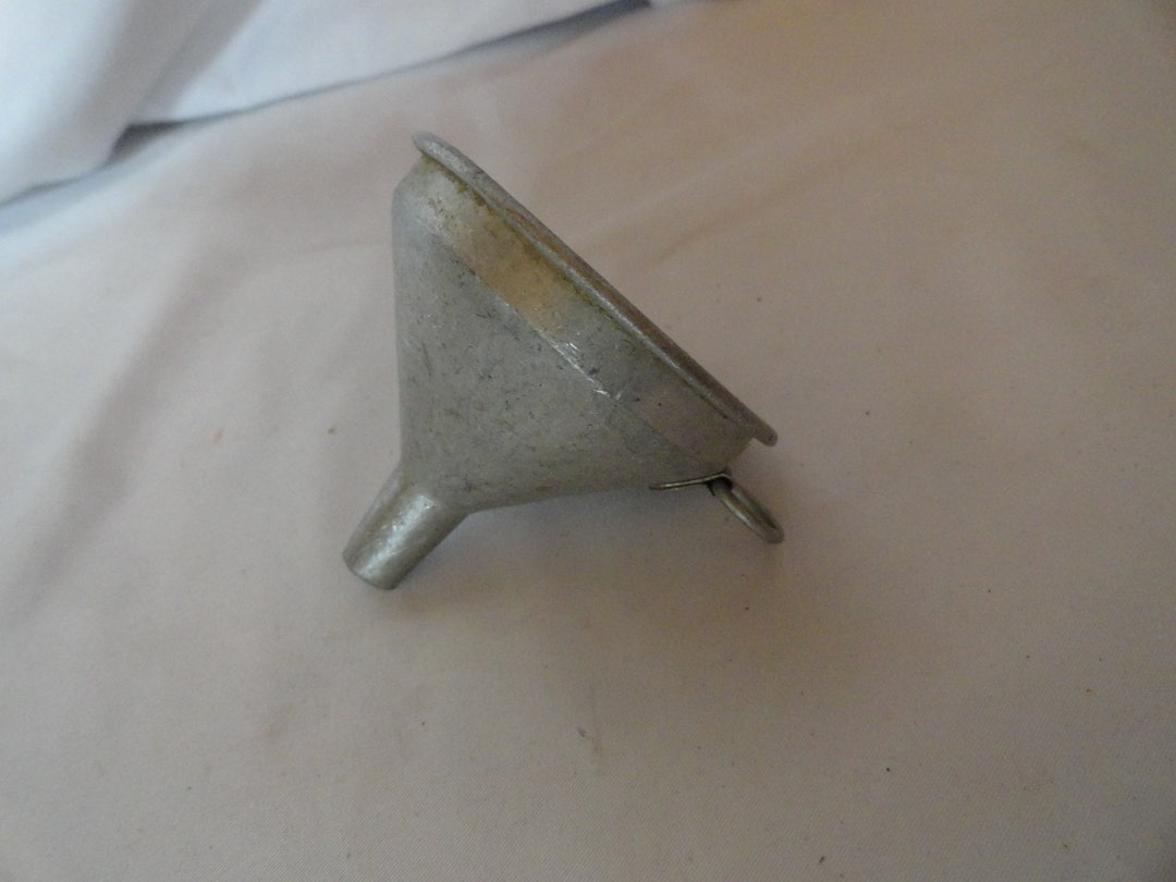 Vintage Aluminum Metal Tiny Funnel Round Hangable 1930s to 1950s Retro ...