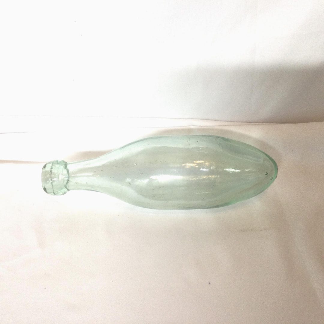 Antique Green Torpedo Bottle, Ship Bottle, Home Decor, Marked With 2331 ...