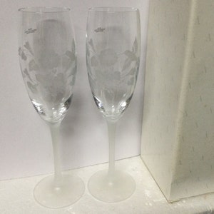 Vintage Avon Hummingbird Crystal Champagne Glasses Collection - Etsy
