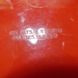 Vintage Lustro Ware Sugar & Flour Canisters Red and White Kitchen ...