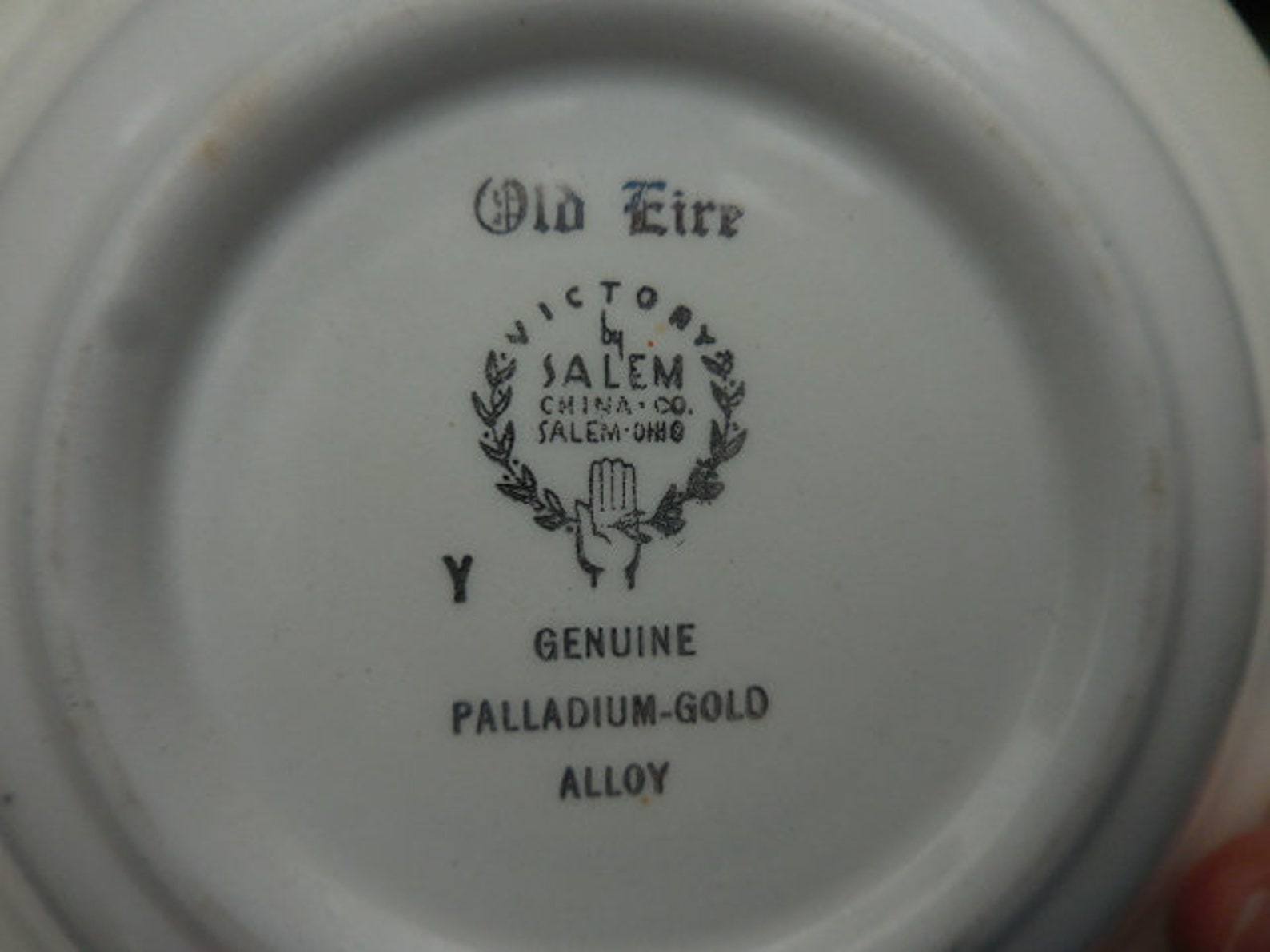 Vintage 1940s to 1950s Old Eire by Salem China Genuine - Etsy