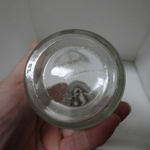 Vintage 1960s to 1980s Dimple Look Small Clear Round Bottle - Etsy