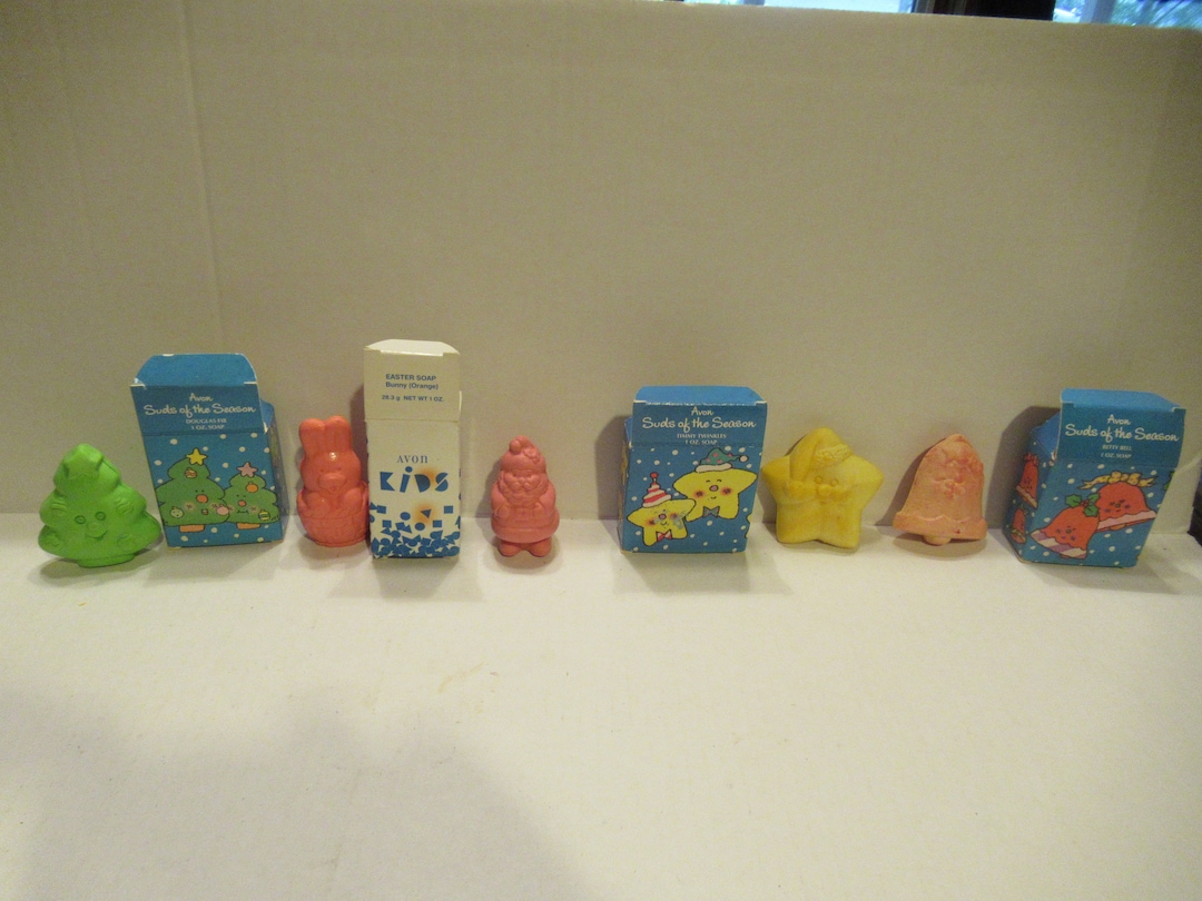 Vintage Avon Children's Soap Fun Bath Time NIB Suds of the - Etsy