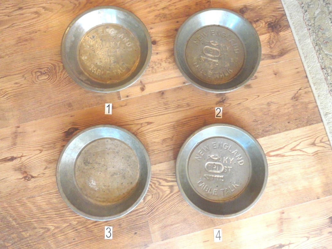 Vintage Table Talk Pie Tin Choice: New England Table Talk, Mrs ...