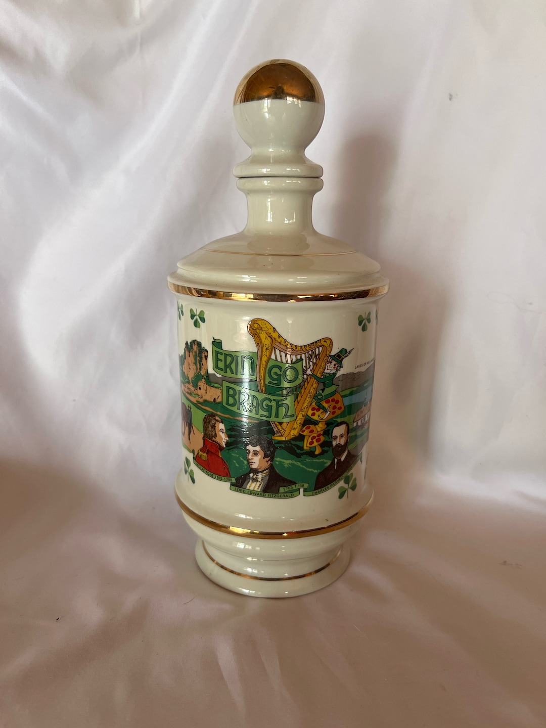 Vintage Irish Stitzel Weller Liquor Decanter Old Fitzgerald Collector's ...