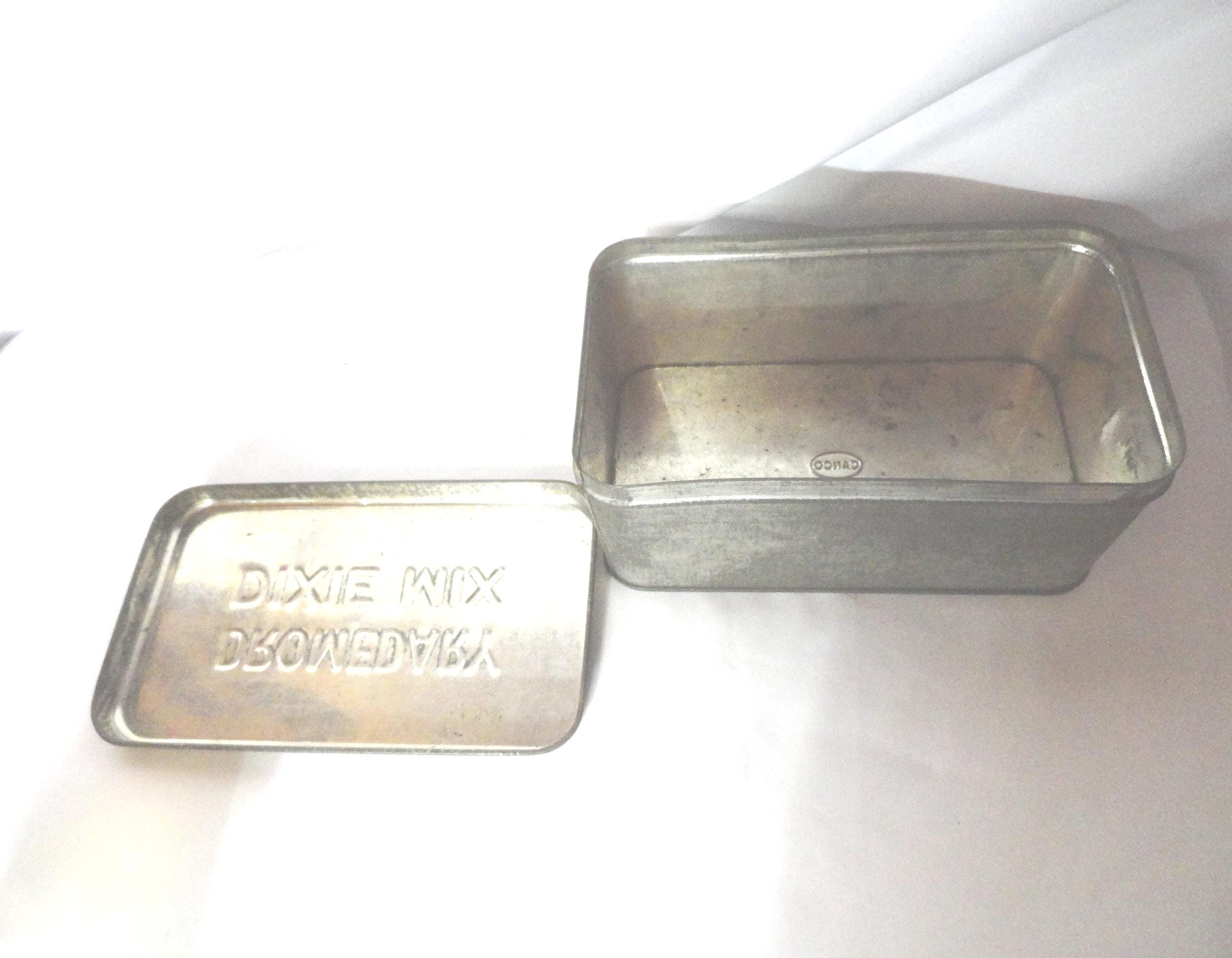 Vintage Dromedary Dixie Mix Tin Fruit Cake Canco Tin Rusty Metal ...