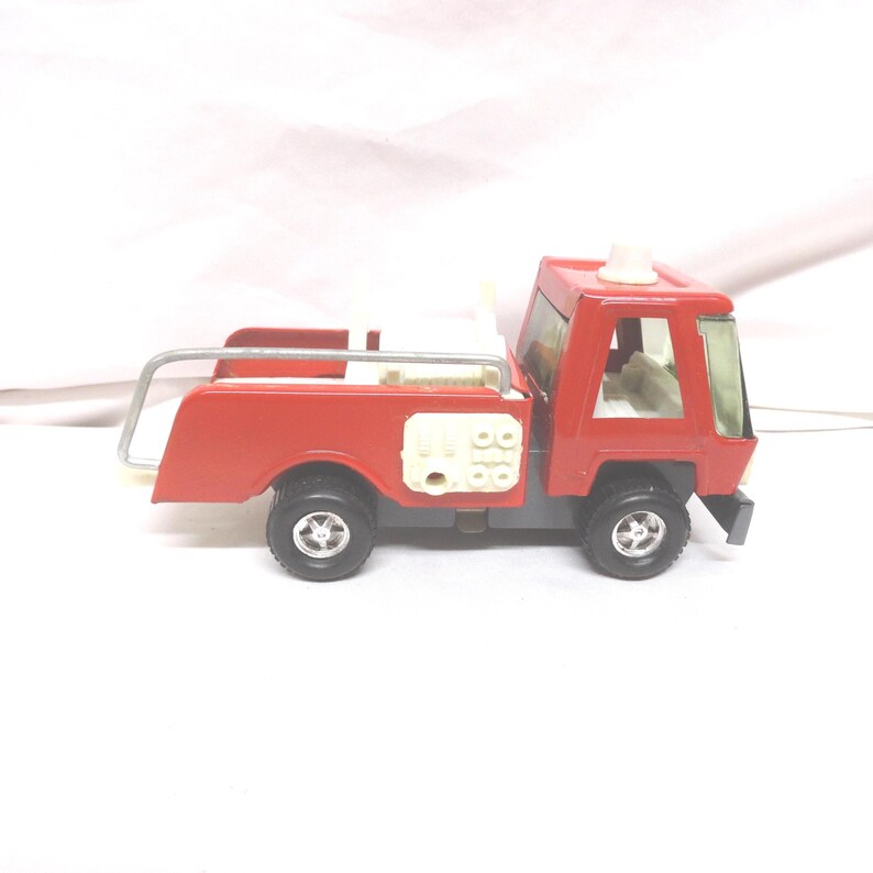 Vintage Topper Zoomer Boomer Fire Truck Metal Toy, 1970s - Etsy