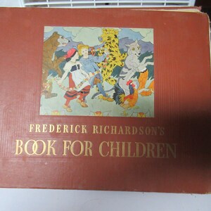 Vintage 1930s Frederick Richardson's Book for Children - Etsy
