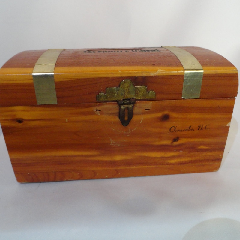 Wooden Treasure Chest - Etsy