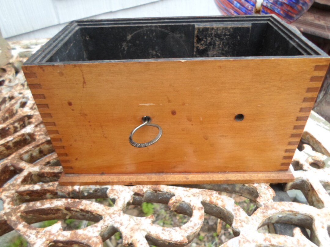 Antique Wooden Kodak Film Tank Wood Dovetailed Parts No Top 1900s ...