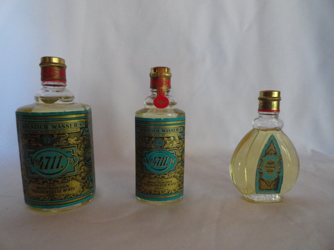 Vintage German Kolnisch Wasser No. 4711 Germany Tosca Cologne Perfume ...