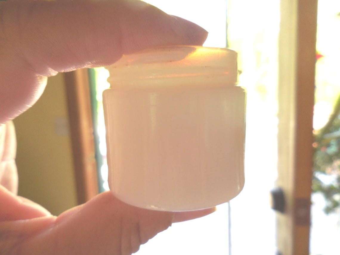Vintage Milk Glass Jar, Menley & James Iodex, 1940s Bathroom Decor - Etsy