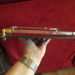 Vintage 1980s AVON Mirrored Vanity Gold Tone Metal Accents - Etsy