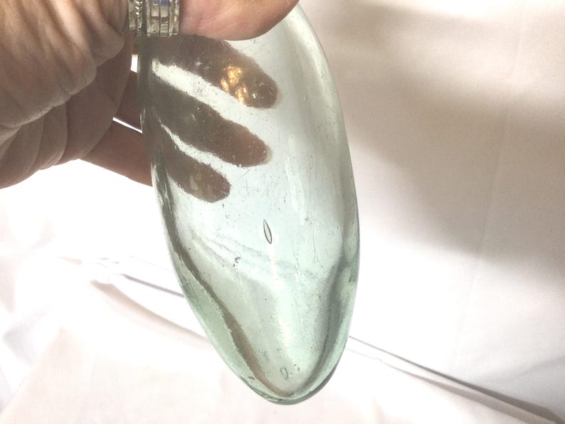 Antique Green Torpedo Bottle, Ship Bottle, Home Decor, Marked With 2331 ...