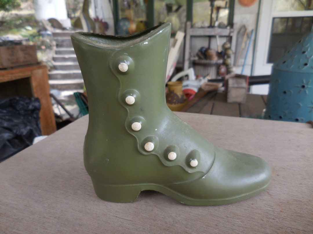 Vintage Victorian Button up Boot Robert Emig Boot Cast Metal Pencil ...
