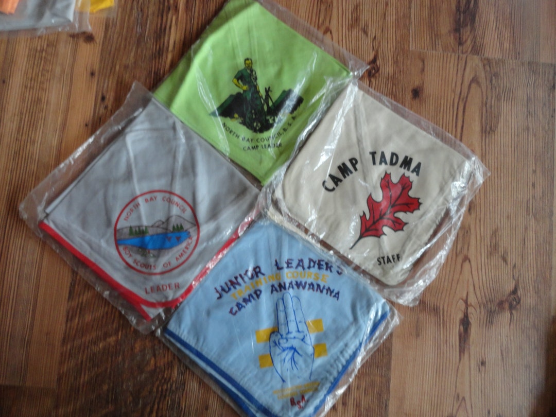 Vintage BSA Boy Scouts of America Neckerchief Still in Plastic 1960s ...